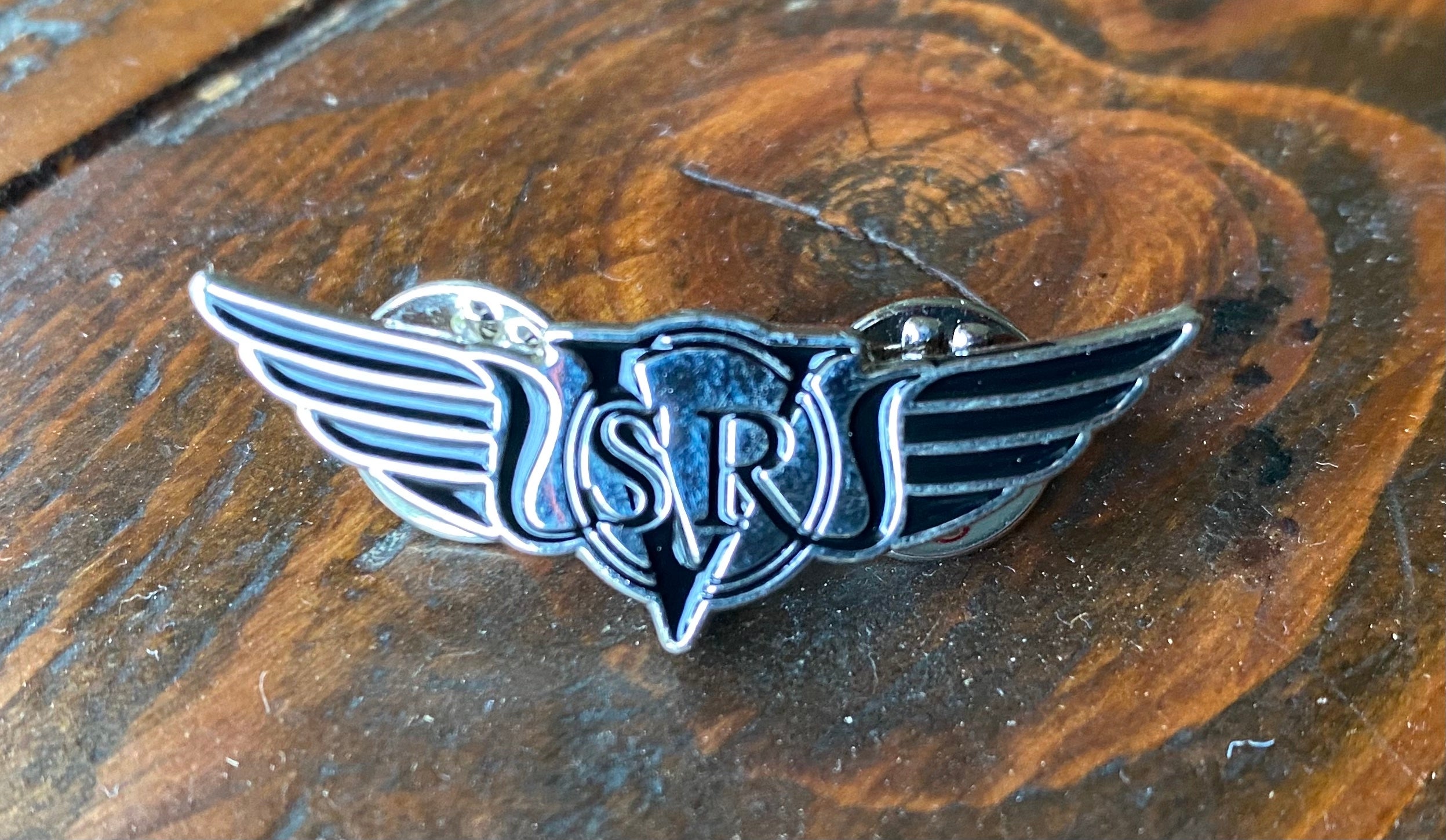 SRV Nickel Enamel Badge | Steamrail Victoria